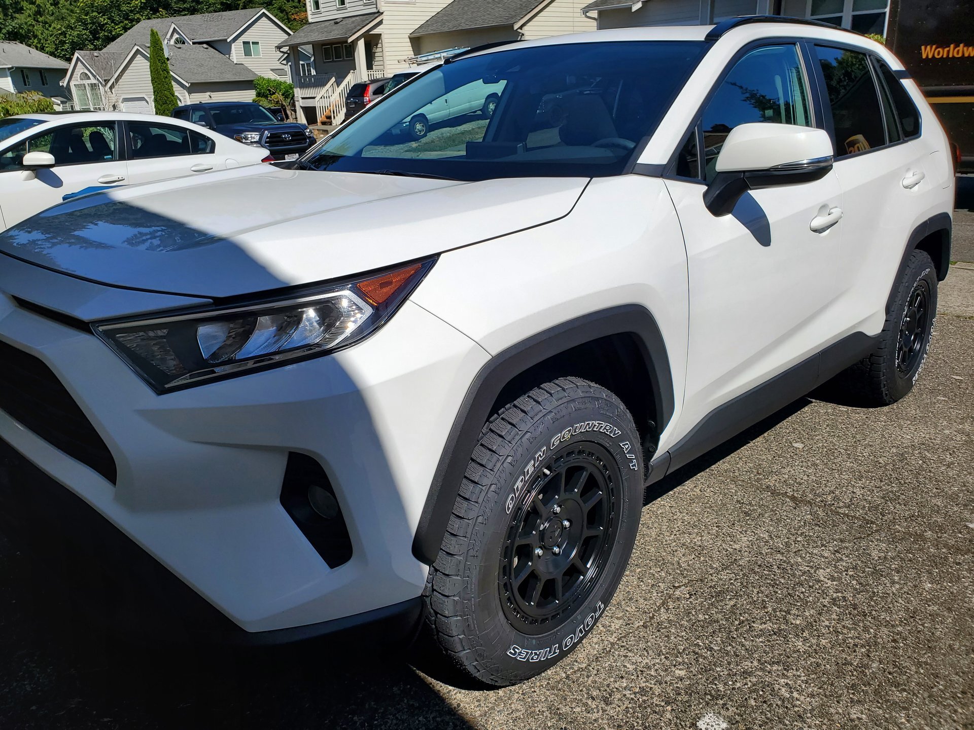 Toyota RAV4 Custom Wheels Traverse MX 17x8 0 ET 38 Tire Size 245 65